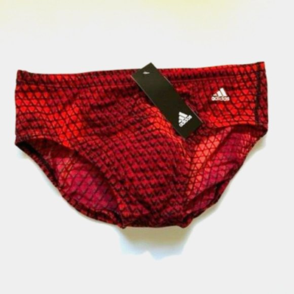 adidas | Swim | Adidas Mens Size 3 Web Poly Print Competitive Swim ...